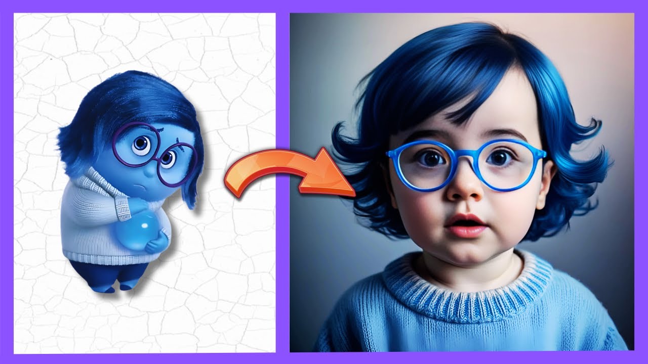 INSIDE OUT 2 Animation Movie Characters as CUTE BABY 👶🏼👶🏼👶🏼 | Joy ...