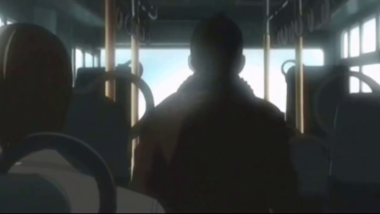 Death note* bus scene ( but with ryuk ) - YouTube