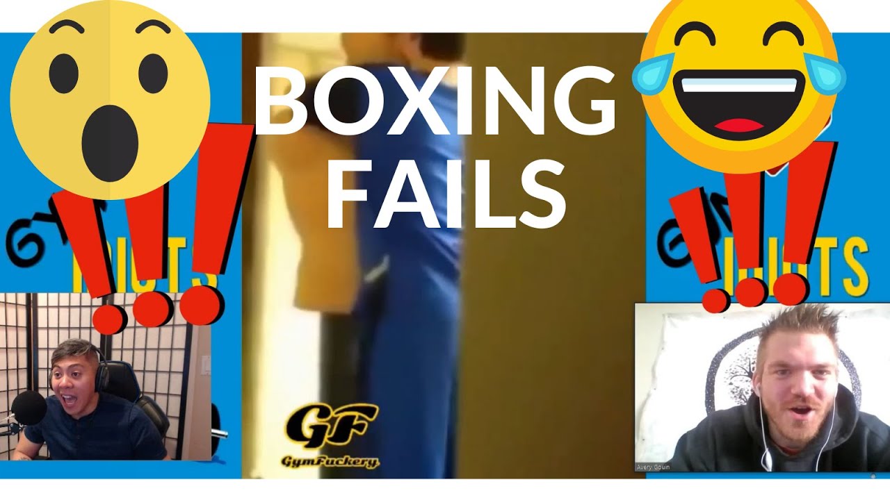 FUNNY BOXING, GYM FAILS! - Kickboxing Trainers React, Breakdown! TRAIN ...