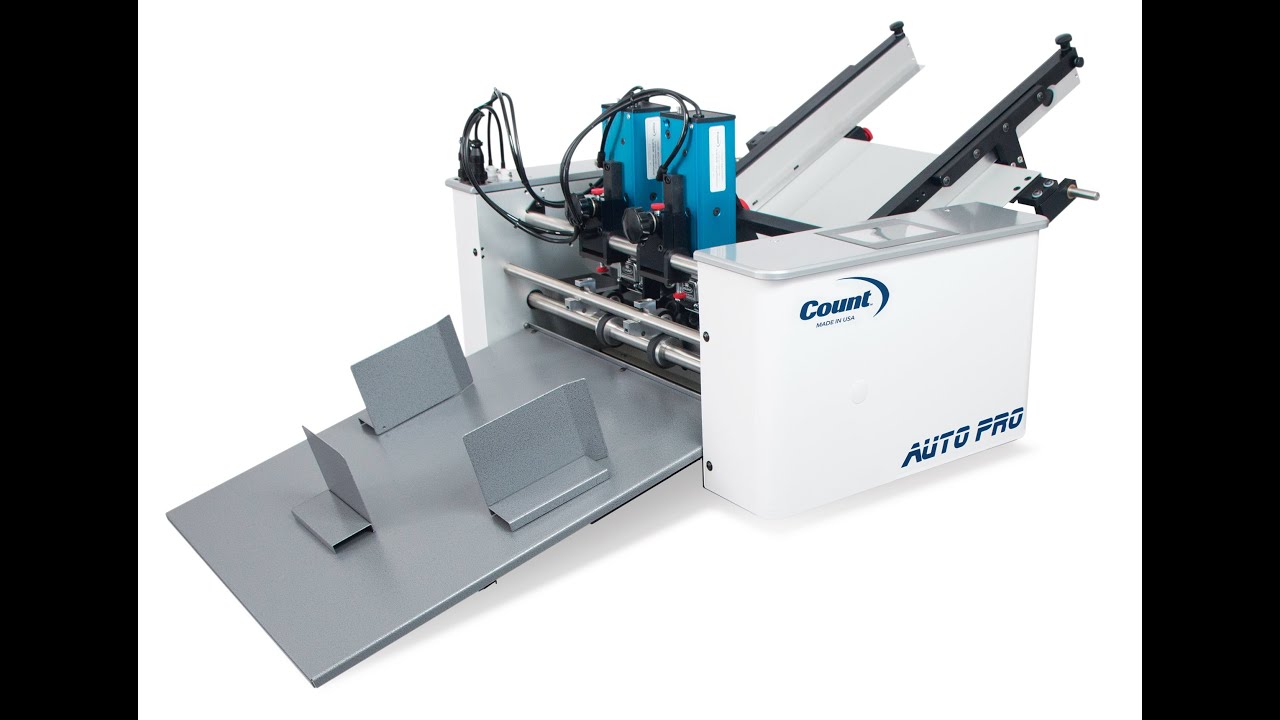 Numbering, Perforating and Scoring Machine (Pneumatic) - YouTube