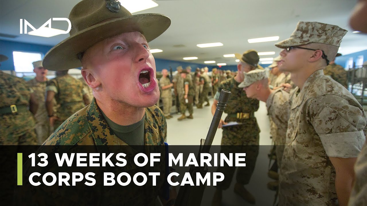 What New Recruits Go Through In Boot Camp | Marine Corps Recruit Depot ...
