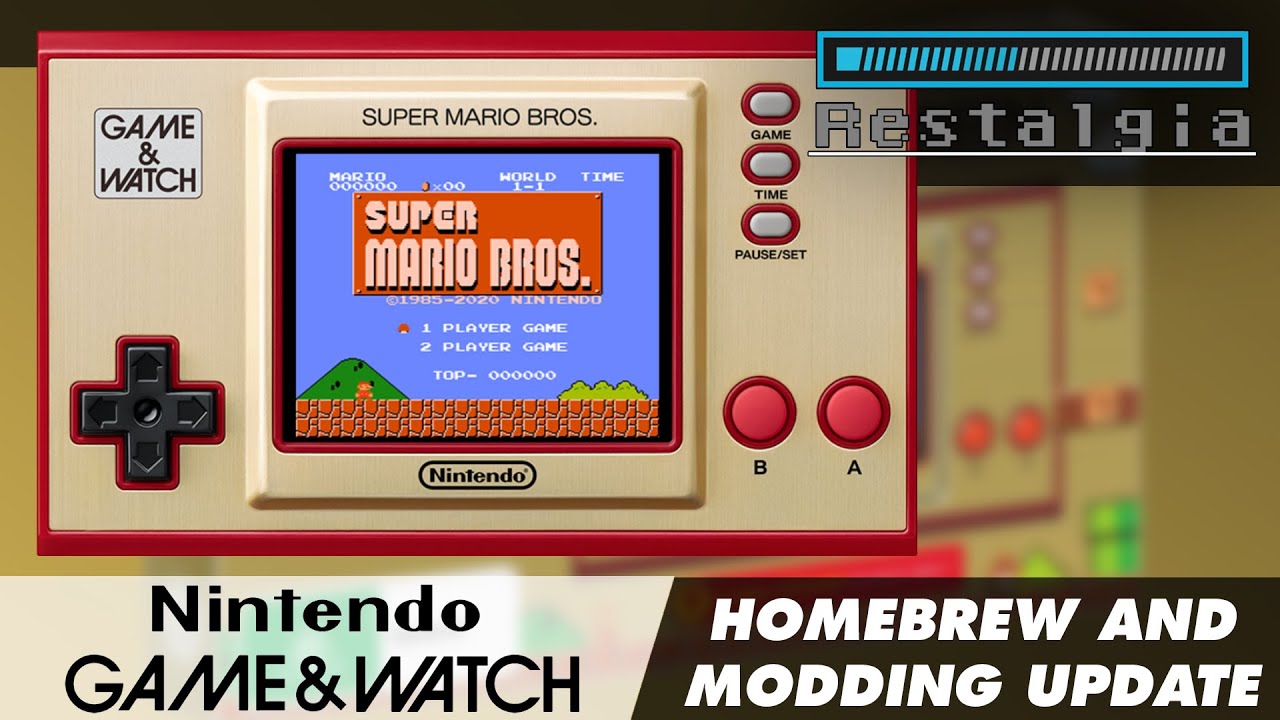 Nintendo Game and Watch Homebrew and Modding Info - YouTube