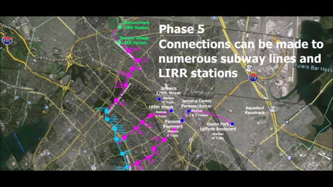 Brooklyn Queens Waterfront Light rail - YouTube