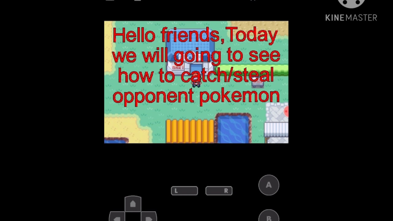 How to catch/steal opponent pokemon in fire red - YouTube