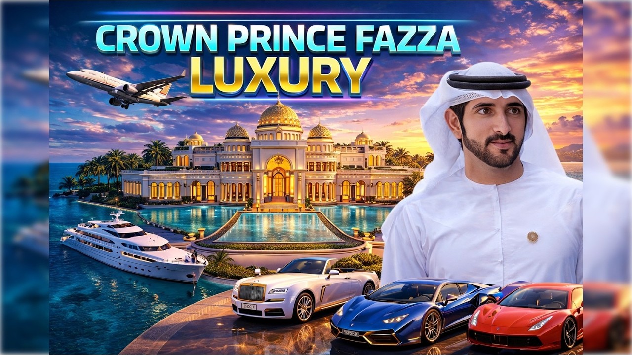 Dubai Crown Prince Fazza’s Royal Lifestyle | Multi-Billion Dollar Cars ...