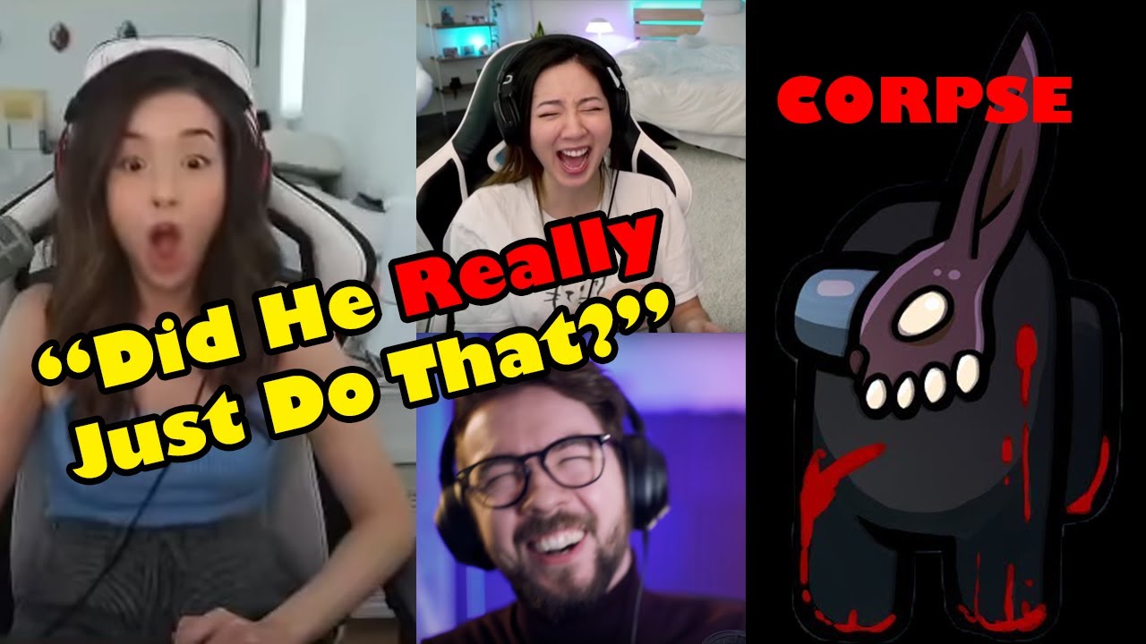 CORPSE HUSBAND FUNNIEST MOMENTS IN AMONG US #3 - YouTube