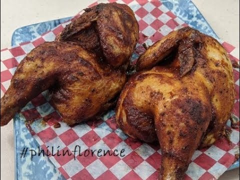 BBQ CORNISH HENS HALVES PHIL IN FLORENCE TRIBUTE - YouTube