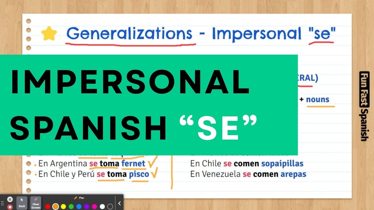 Impersonal