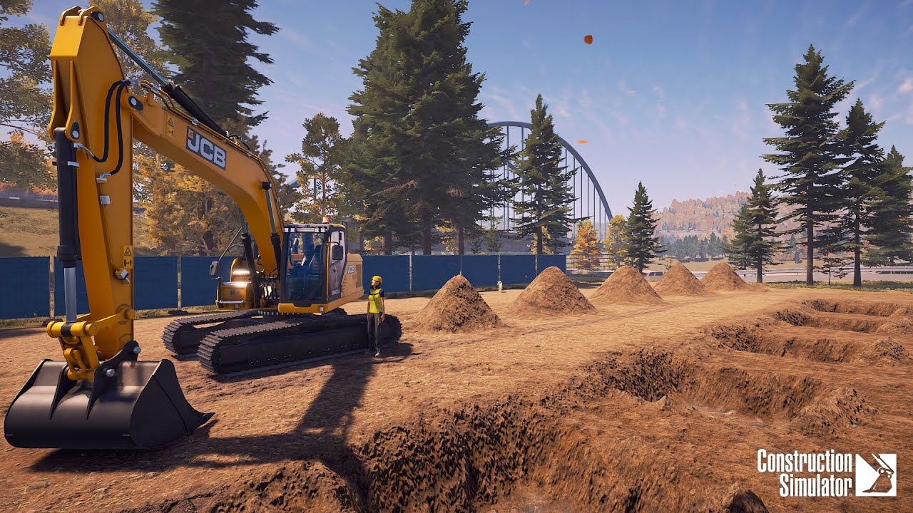 Excavating with JCB 220X 🚧 Construction Simulator - YouTube