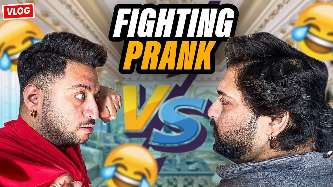 Fighting Prank In Front Of Mh Angry Grandfather 🤣🔥 | New Vlog | # ...