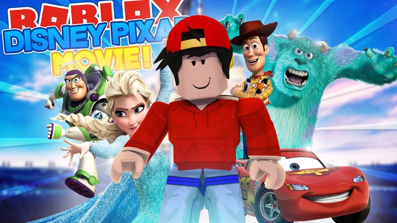 ROBLOX Adventure - INSIDE A DISNEY PIXAR MOVIE!!! - YouTube