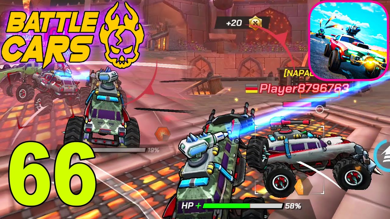 Battle Cars: Nitro PvP Shooter | Gameplay Part 66 (Android) - YouTube