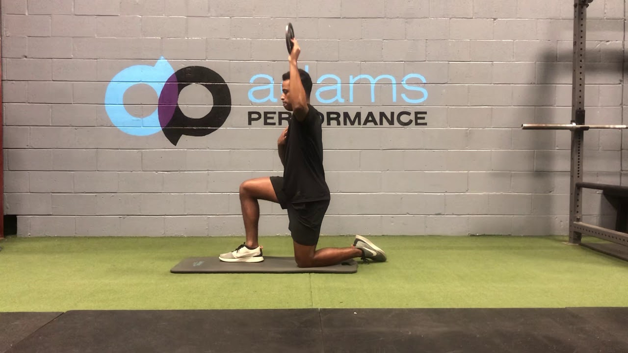 1/2 Kneeling Plate ER to Flexion - YouTube