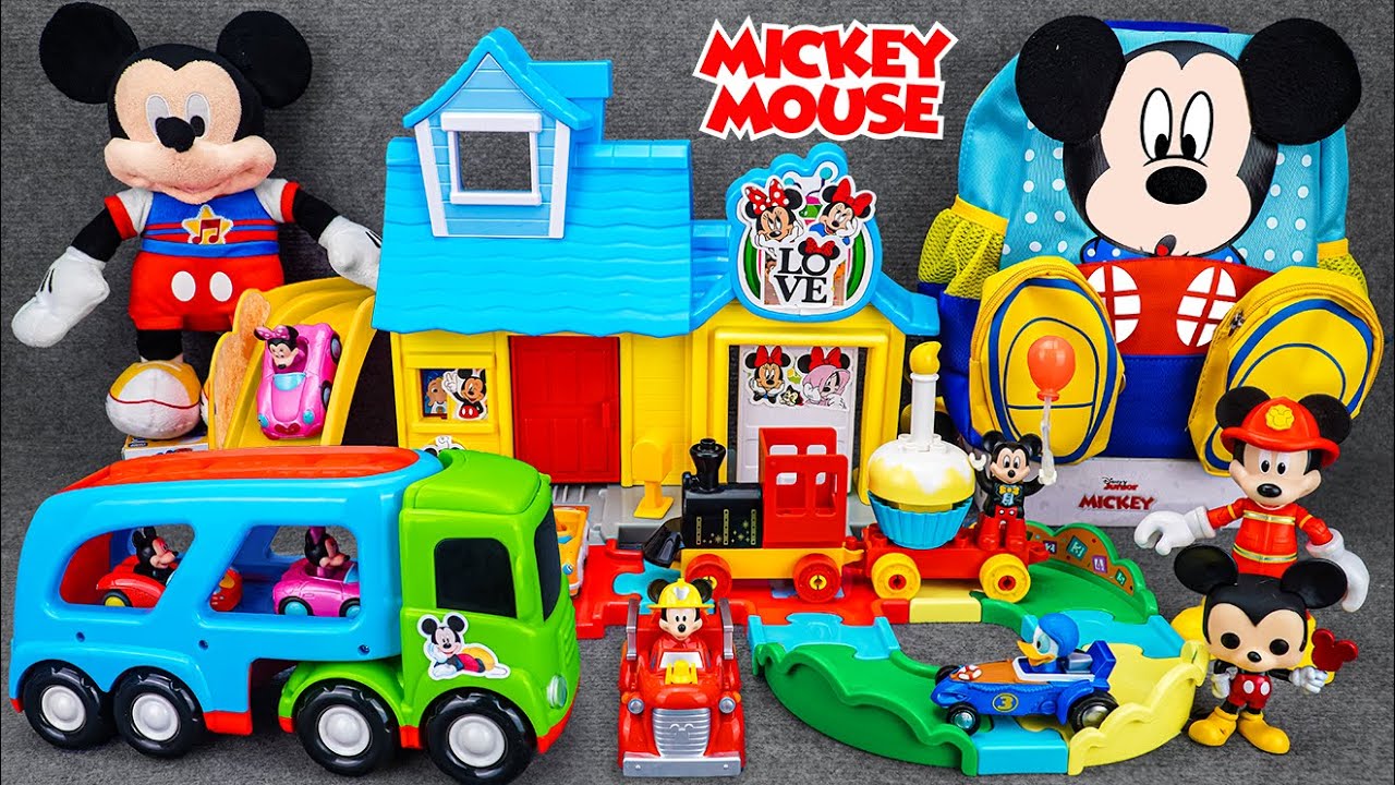 Satisfying with Unboxing Disney Mickey Mouse Clubhouse Weebles Playset ...