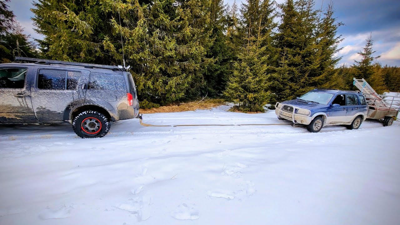 Nissan Pathfinder R51 2.5Dci, Suzuki Grand Vitara, Off-Road, Snow ...