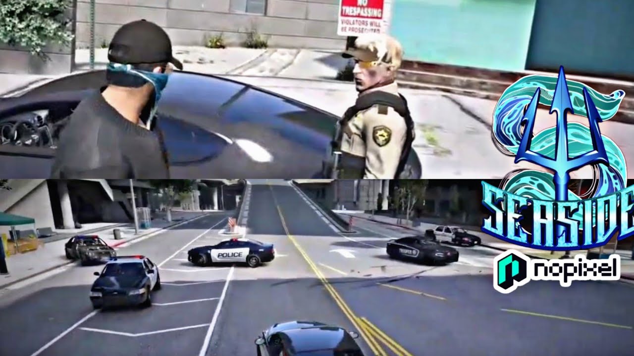 Benji is Back but gets Into a Chase With PP & Pinzone | Seaside RP ...