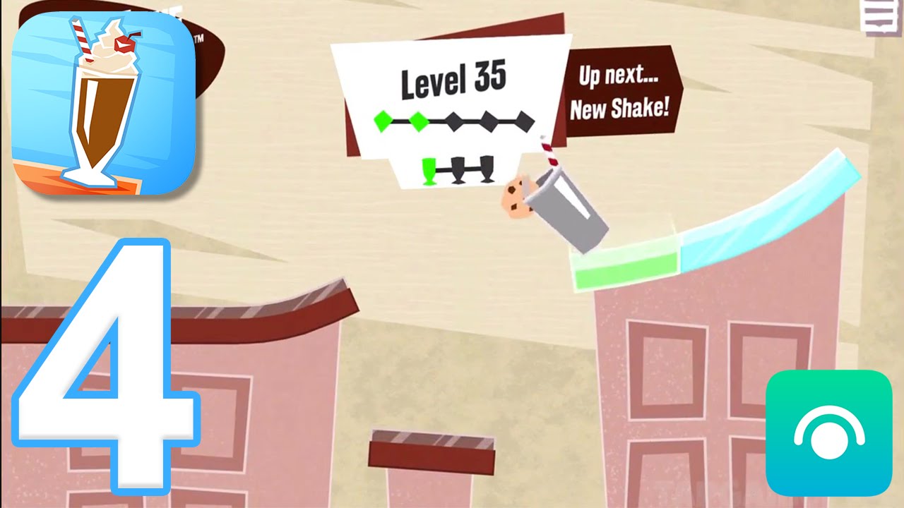 Slide the Shakes - Gameplay Walkthrough Part 4 - Levels 31-40 (iOS ...