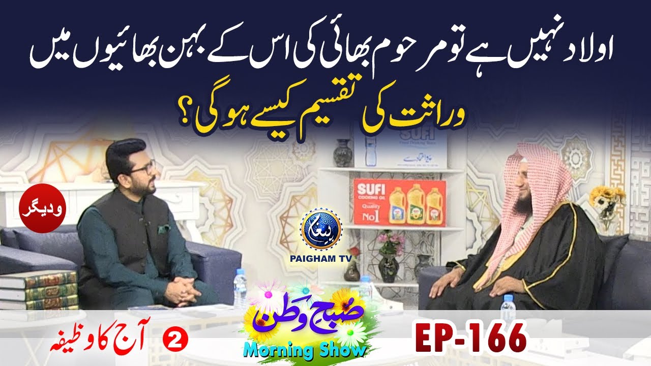 Aulad Nahi Hai To Marhom Bhai Ki Warasat kase Taqseem ho gi | Aj Ka ...