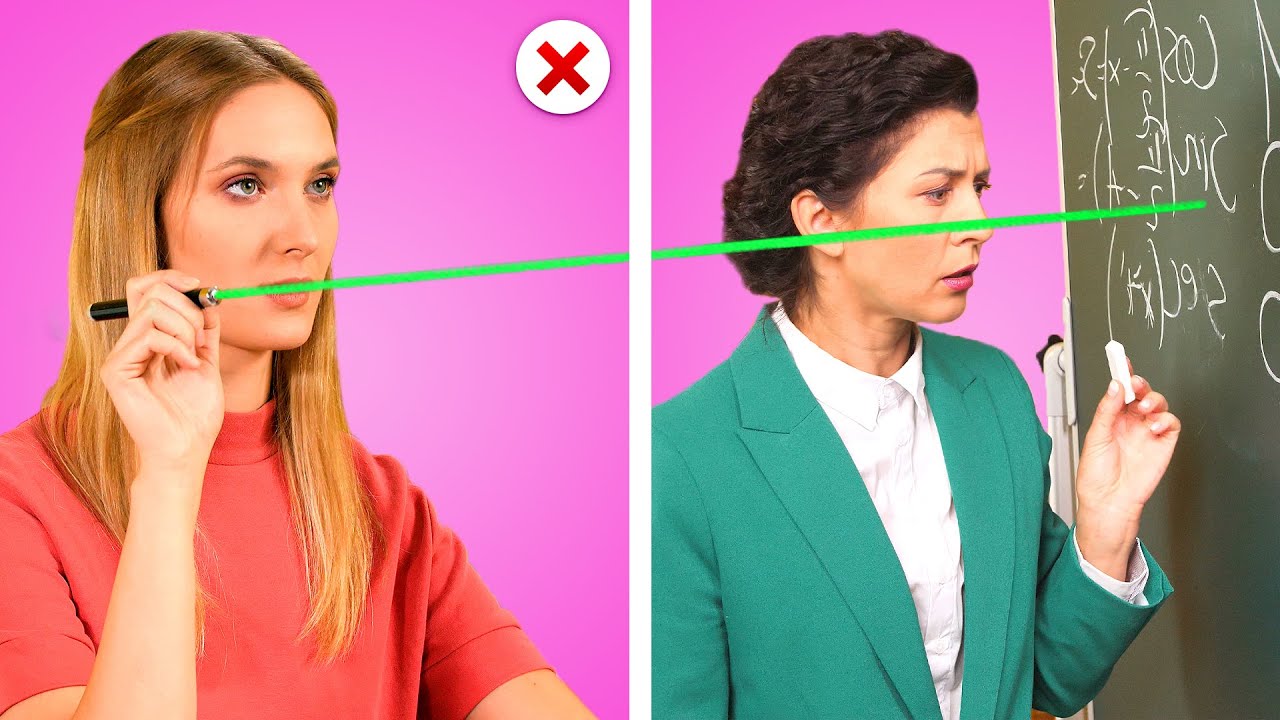 IT’S A PRANK! 8 Funny Pranks for School! DIY School Pranks & Funny ...