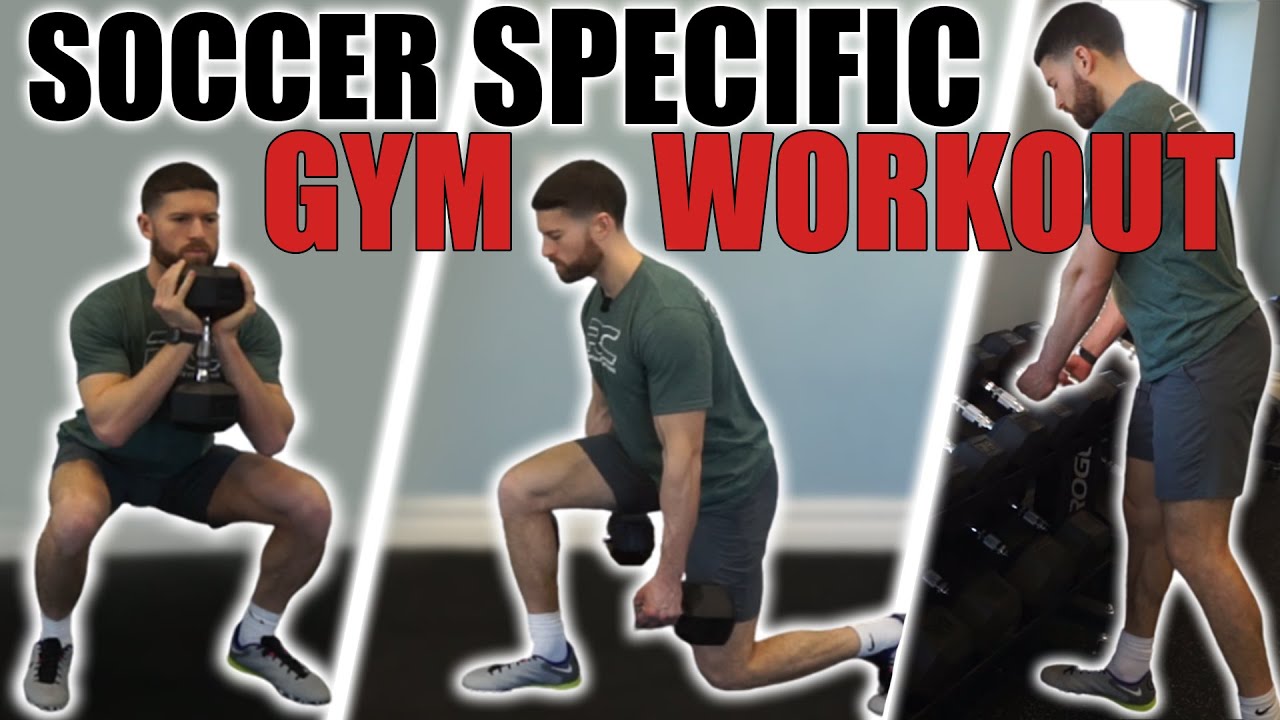 Full Body Gym Workout for Football - YouTube
