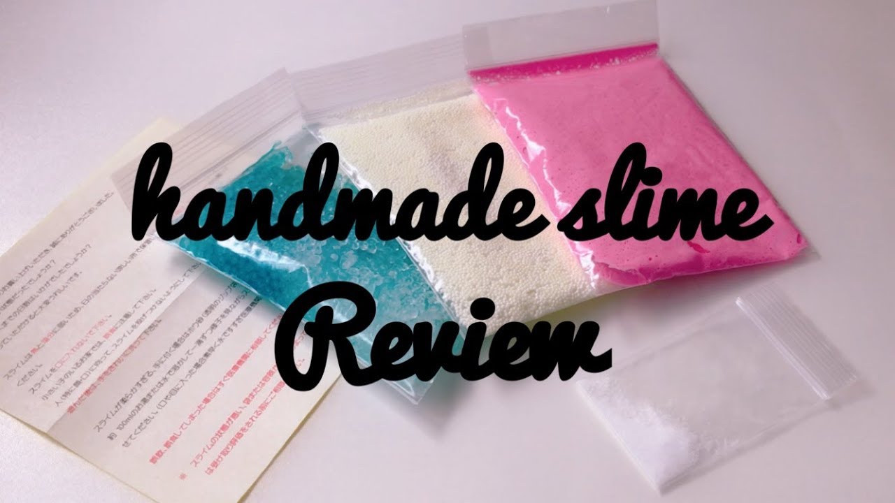 【Slime/k_mou様】ハンドメイドスライム購入品紹介♡ - YouTube