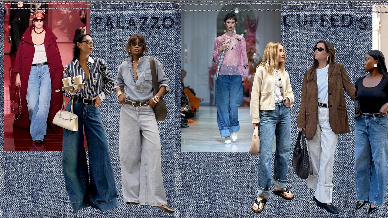 The ULTIMATE 2025 JEANS TRENDS Guide: 62 Chic Ways to Wear Denim - YouTube