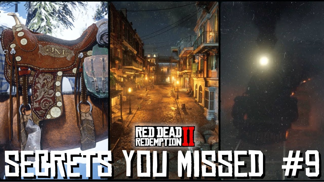 15 SECRETS YOU MISSED | PART 9 | RED DEAD REDEMPTION 2 - YouTube