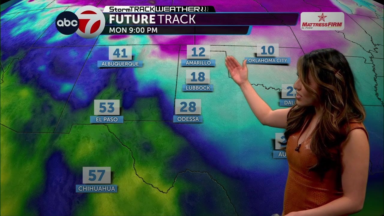 ABC-7 Stormtrack Weather: Gradual warming for now, arctic cold front on ...