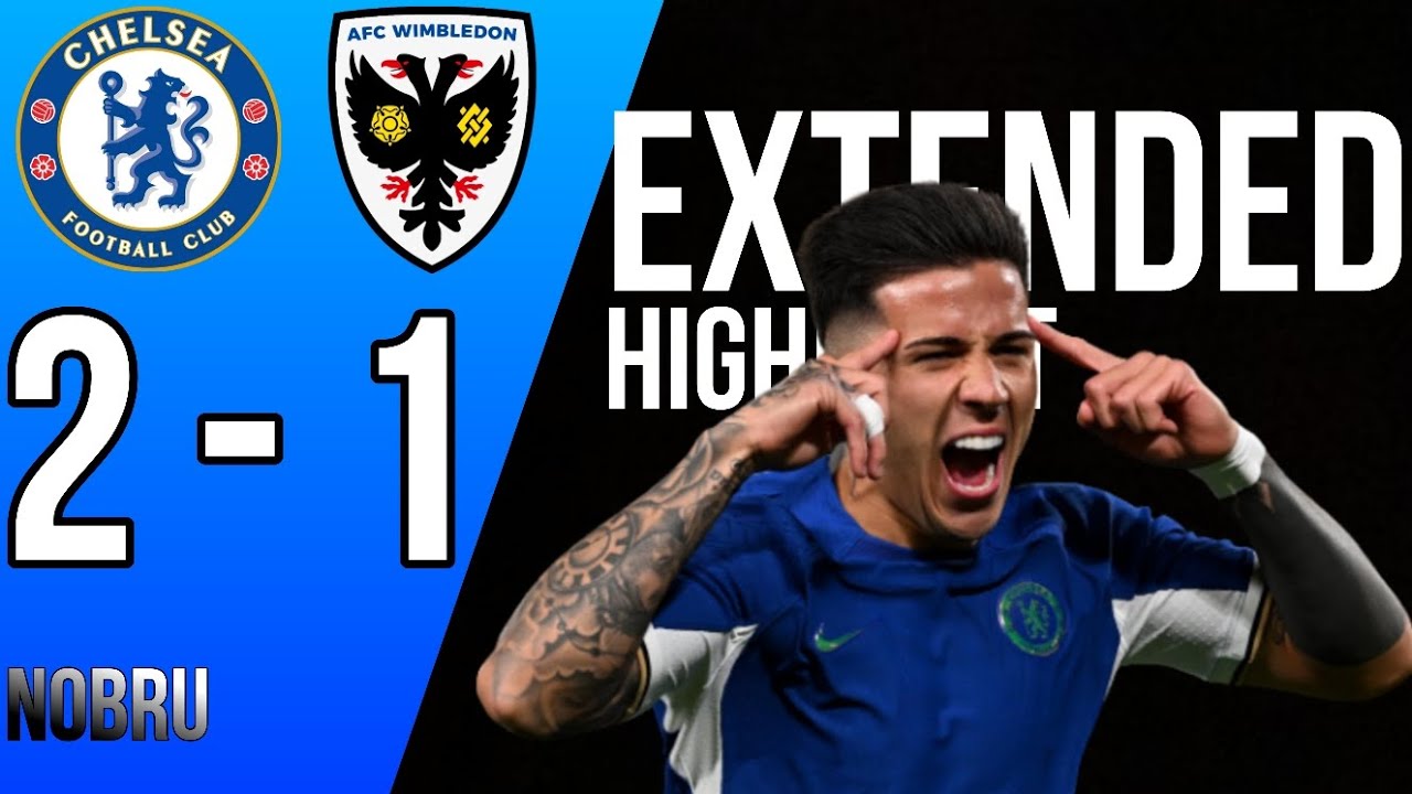 Chelsea vs AFC Wimbledon 2-1 Full HD Highlight - YouTube