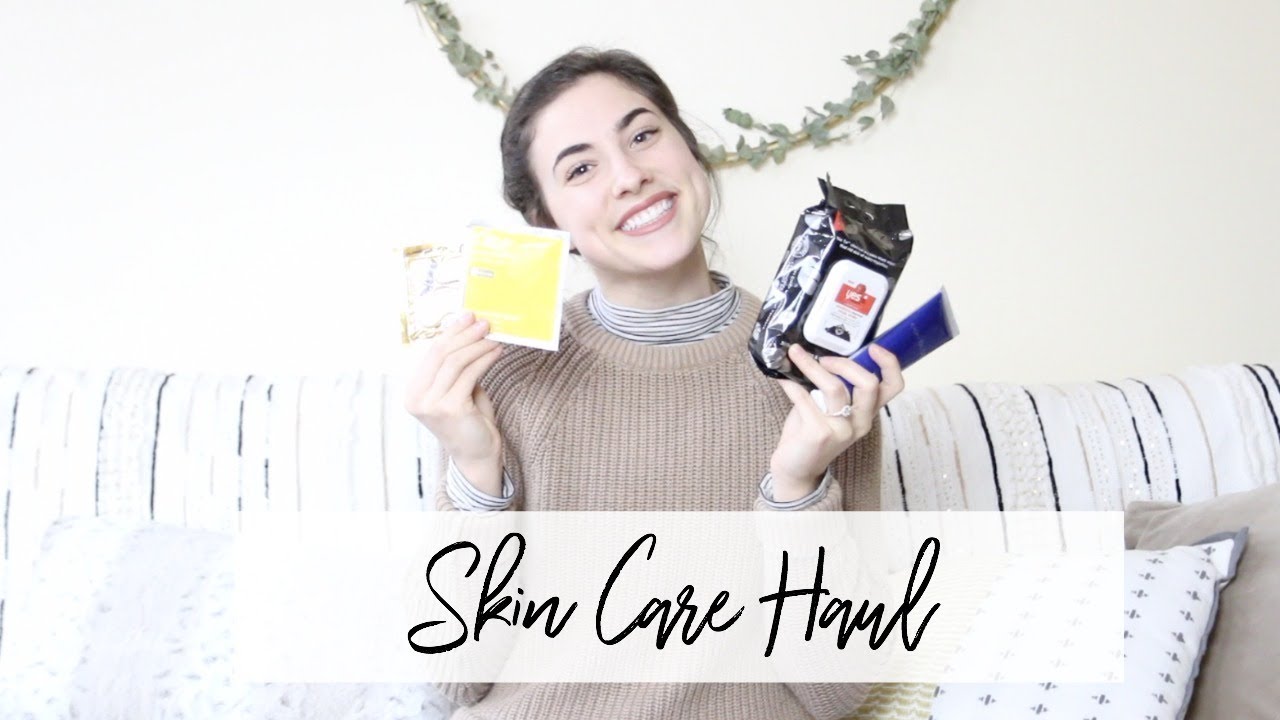 Skin Care Haul!! - YouTube