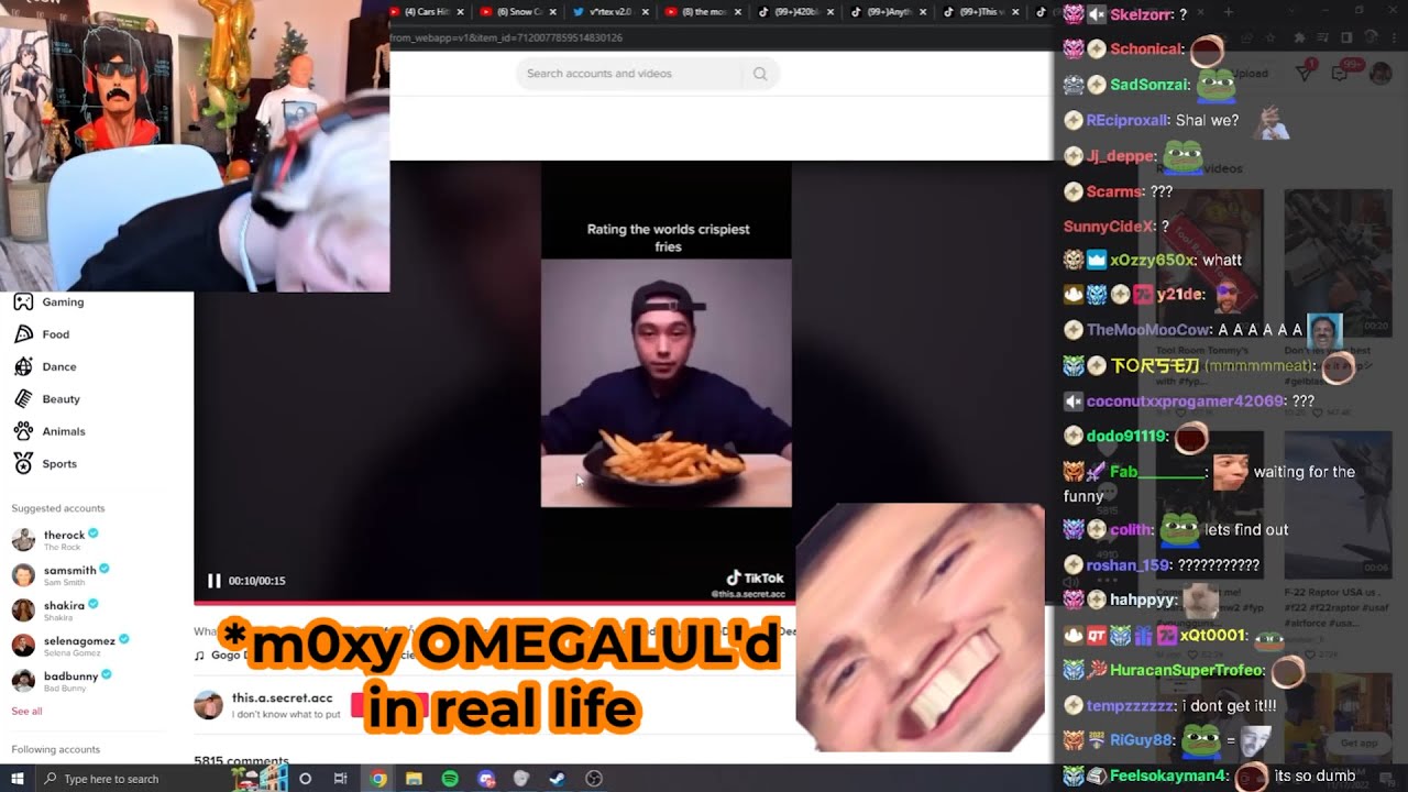 xQc and m0xy blast their laugh reacting to this.. - YouTube