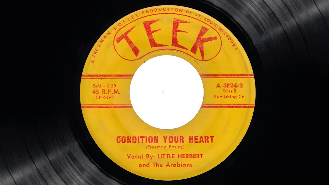 Little Herbert & The Arabians - Condition Your Heart (1961) - YouTube