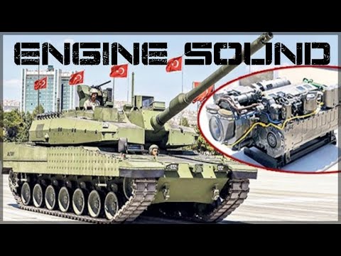 [1500Hp] Türk Altay Tankı Motor Sesi / Turkish Altay Tank Engine Sound [HD]