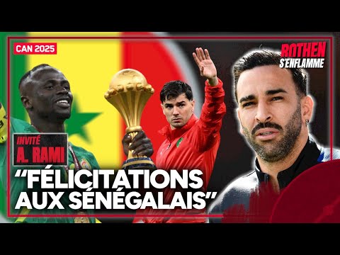 Sénégal 1-0 a.p. Maroc : Retour sur la finale avec Adil Rami, invité de Rothen S'enflamme