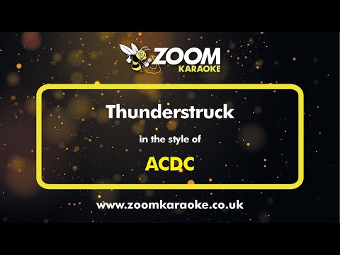 AC/DC - Thunderstruck (Karaoke Version) with Lyrics On Screen