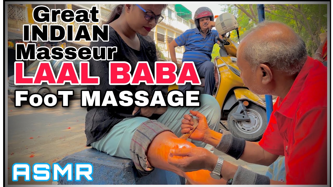 ASMR Foot Massage || Spiritual Exorcism Of LaL Baba Foot Massage ...