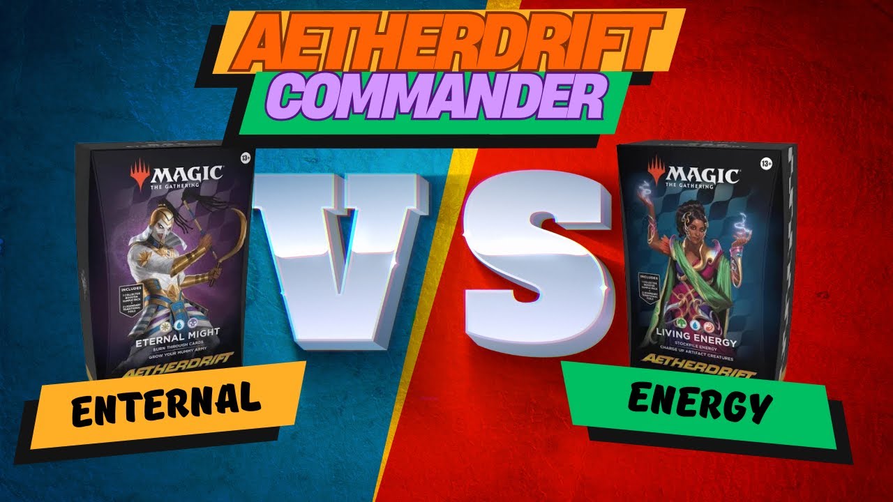 Does Immortality or Unlimited Energy Win !?!? Aetherdrift Pre-cons ...