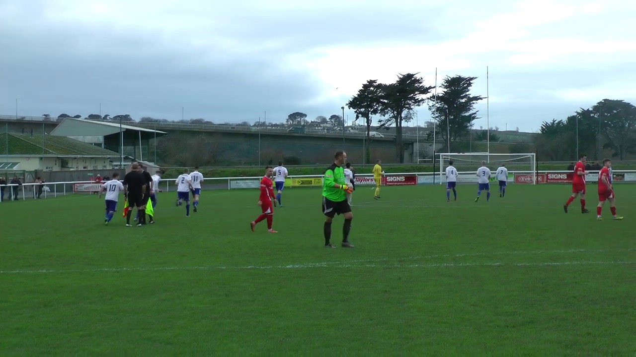 Barnstaple FC v Bideford AFC Boxing Day 2018 - YouTube