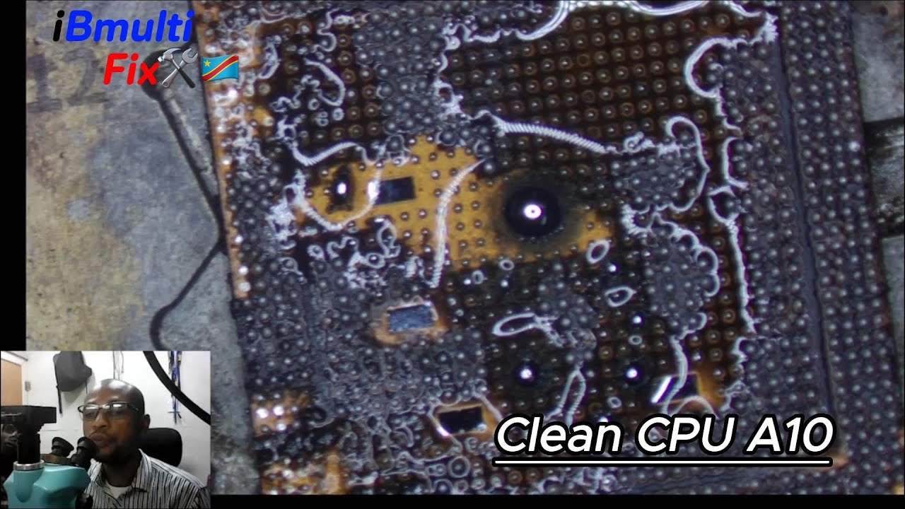 Clean CPU A10 - YouTube