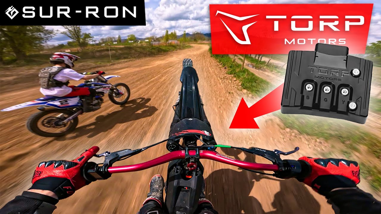 TORP TC500 / SURRON Light Bee : 14kw à fond sur circuit ! - YouTube