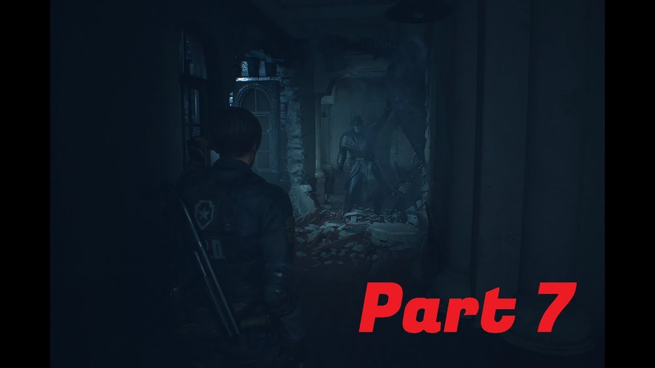 Resident Evil 2 Remake(with Mods)Leon A Part 7 -Mr. X gonna give it ...