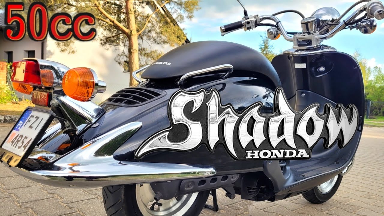 Honda Shadow 50cc – Vintage 2-Stroke Scooter in Perfect Shape - YouTube