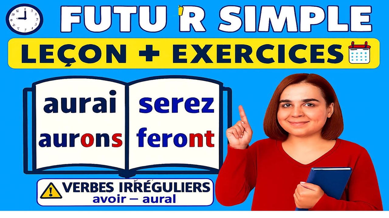 Le futur simple en français : leçon complète + exercices - YouTube