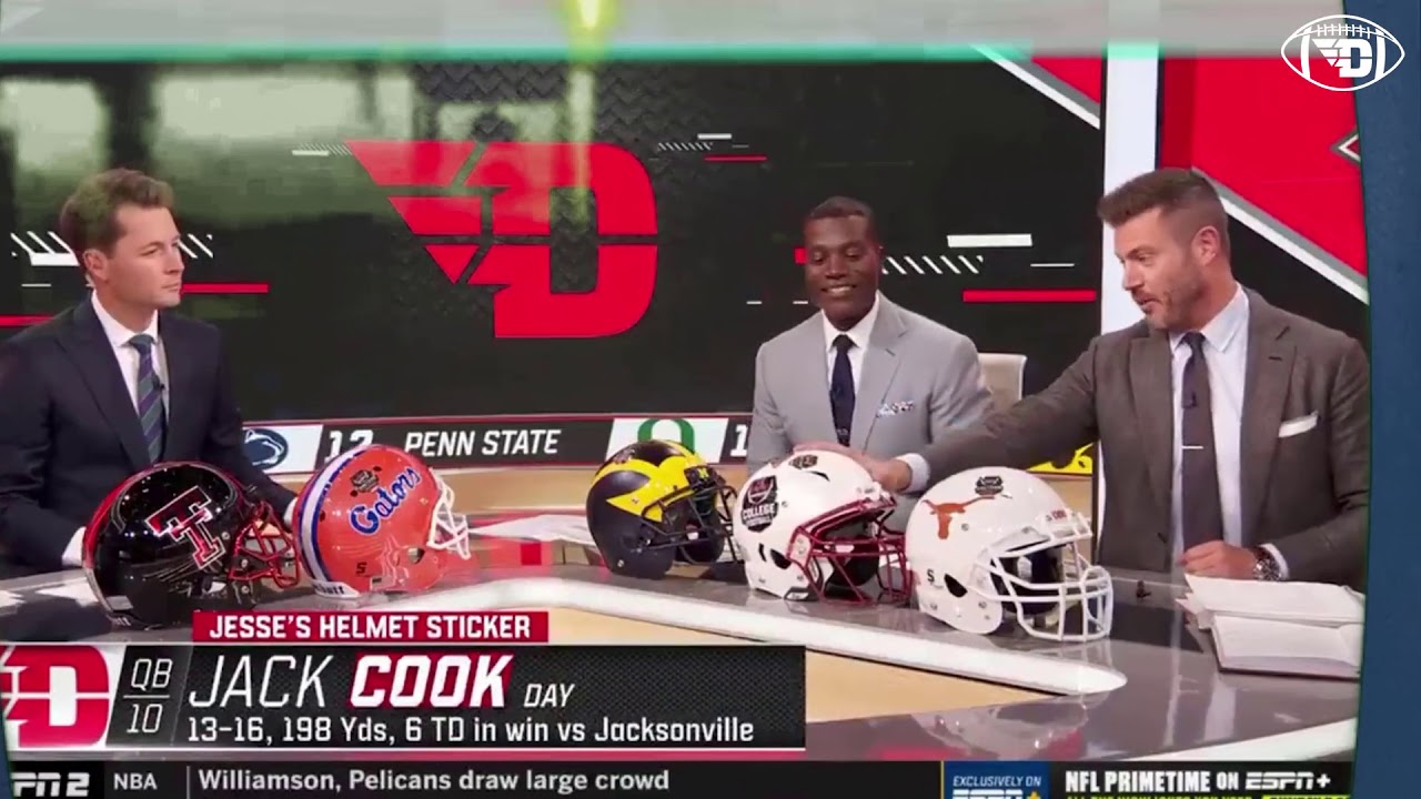 Dayton Football: JACK COOK Highlight reel - YouTube