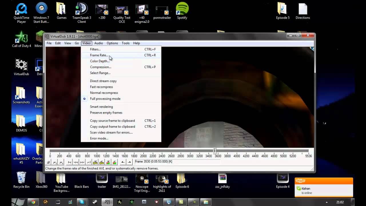 Cod4 PC High Quality Recording/Render Tutorial - YouTube