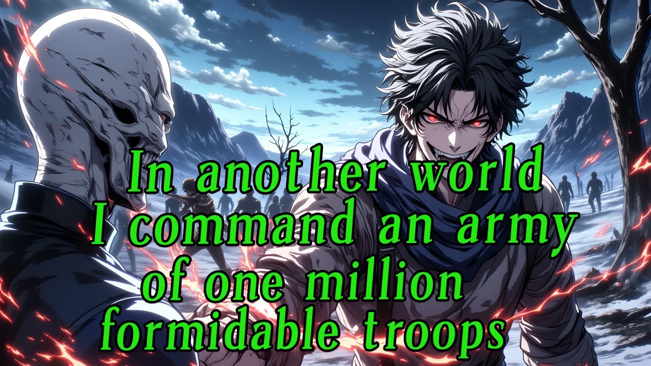 In another world, I command an army of one million formidable troops ...