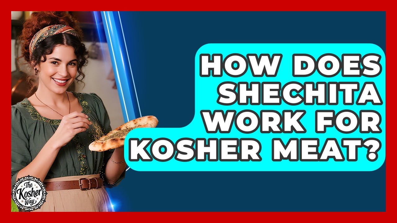 How Does Shechita Work For Kosher Meat? - The Kosher Way - YouTube