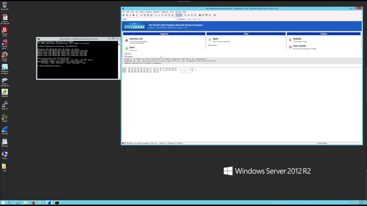 ISSC 422 Lab 1 Part 1 - YouTube