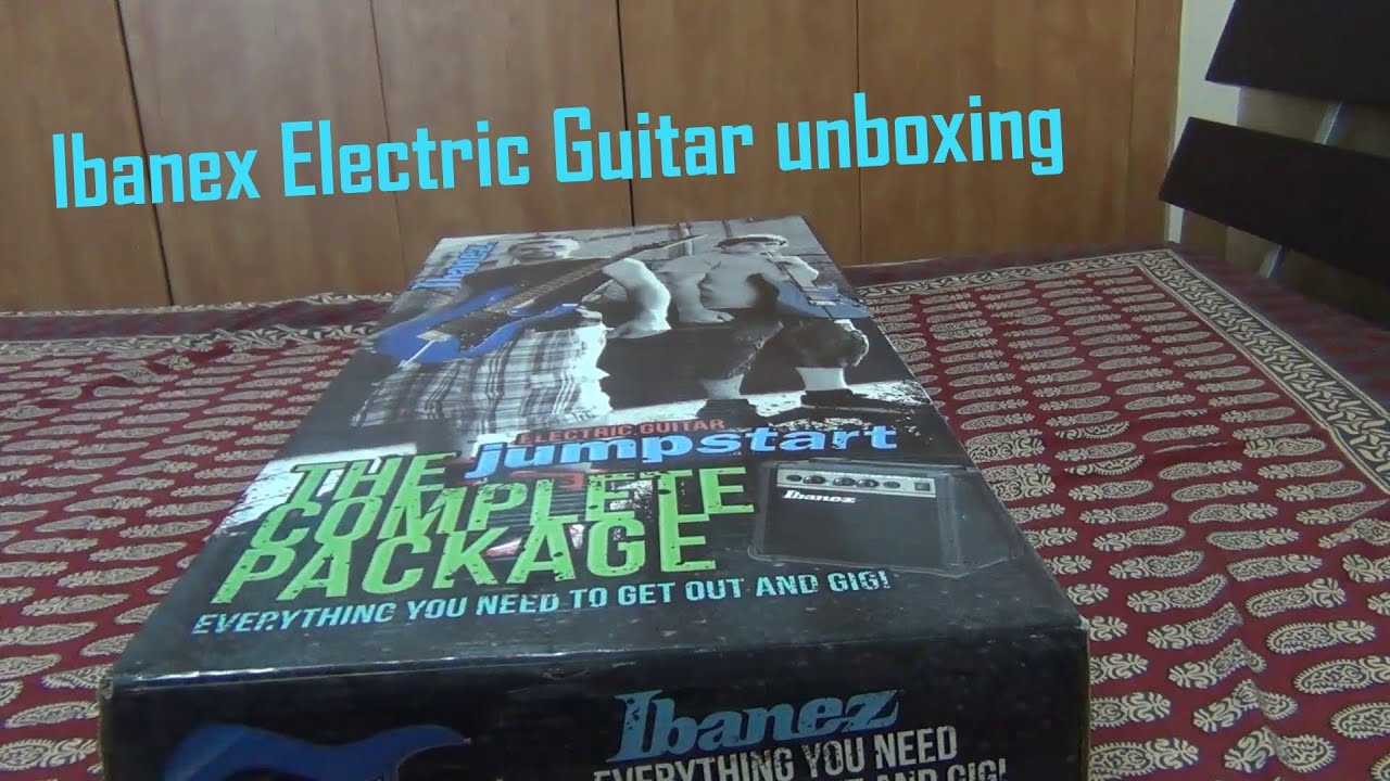 Special Unboxing - Ibanez Electric Guitar Unboxing - YouTube