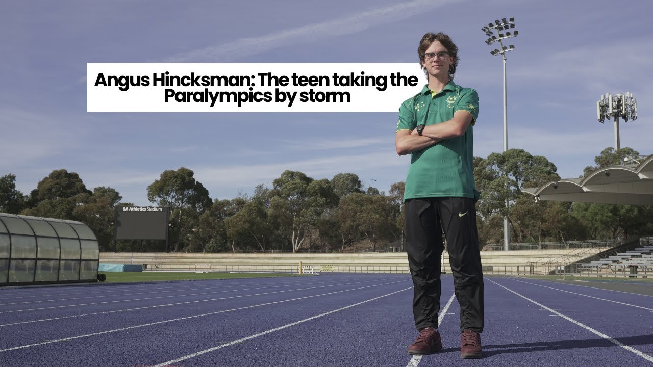 Angus Hincksman: The teen taking the Paralympics by storm - YouTube